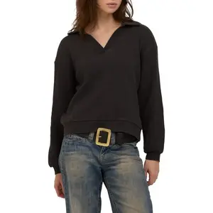 PROJECT SOCIAL T Pacific Collared Pullover Black