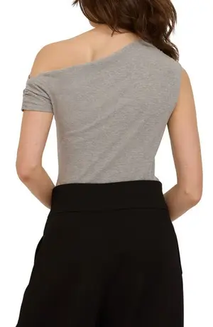 PROJECT SOCIAL T Laurel Off-the-shoulder Top - Htgrey