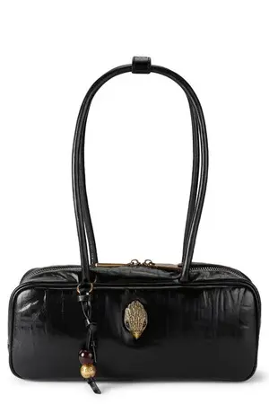 Kurt Geiger Small Celia Leather Duffle Crossbody Bag