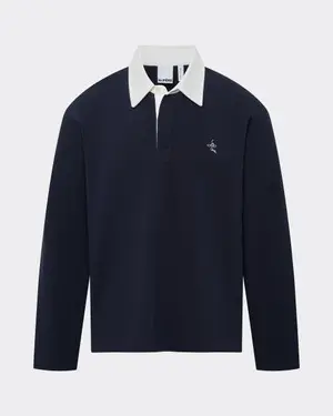 LE PERE Long-sleeve Rugby Polo