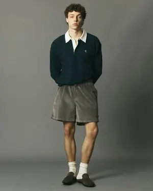 LE PERE Long-sleeve Rugby Polo