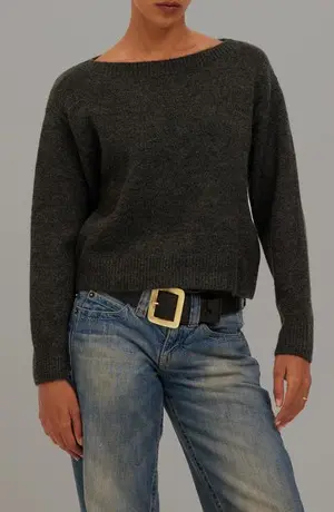 PROJECT SOCIAL T Palisades Boatneck Sweater