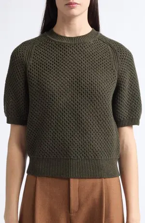 Ulla Johnson Merino Wool Sweater - Militaire