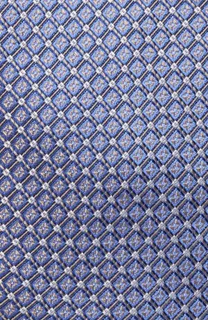 Nordstrom Corso Mini Silk Jacquard Tie - Indigo