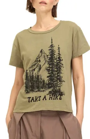 PROJECT SOCIAL T Take A Hike Cotton Graphic T-shirt