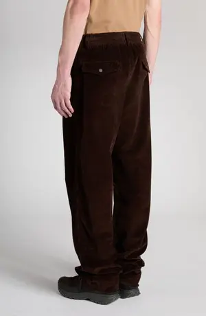 Moncler Straight Leg Corduroy Pants