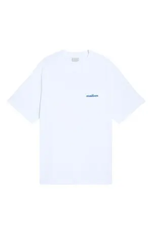 MALBON Vista Repair Graphic T-shirt - White