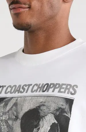 ID SUPPLY CO West Coast Choppers Cotton Graphic T-shirt