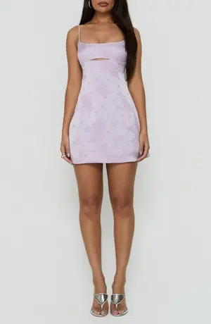 Princess Polly Powell Mini Dress - Lilac