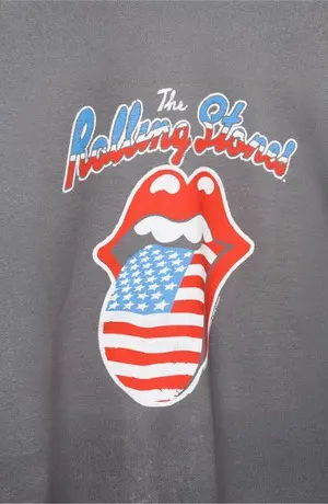 Junk Food Crewneck Cotton Blend Sweatshirt