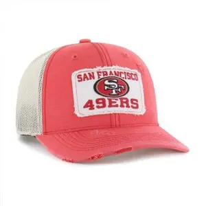 '47 San Francisco 49ers Egremont Well-worn Adjustable Trucker Hat