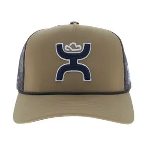 HOOEY Black Dallas Cowboys Hands Up Trucker Adjustable Hat