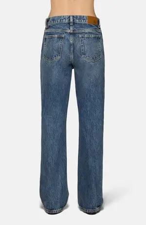 EB DENIM Mid Rise Baggy Wide Leg Jeans
