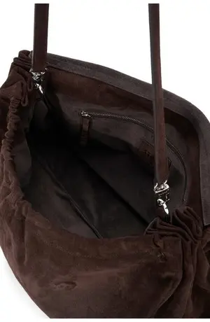 Staud Cy Oversized Clutch - Espresso