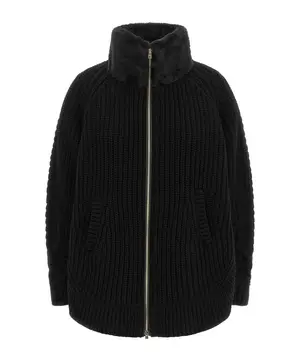 Herno Zip-up Knit Top