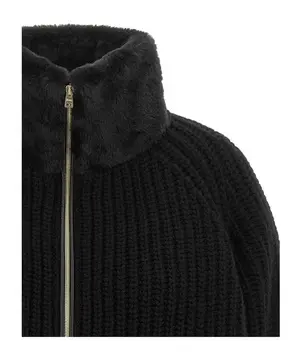 Herno Zip-up Knit Top