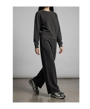 ENTIRE STUDIOS Ribbed Crew-neck Sweatshirt