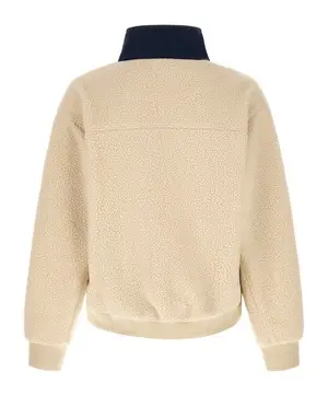 ENTIRE STUDIOS Stand-collar Fleece Sweatshirt
