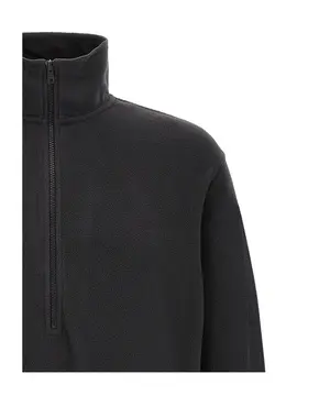 ENTIRE STUDIOS Zip-up Fleece Sweatshirt With High Neck