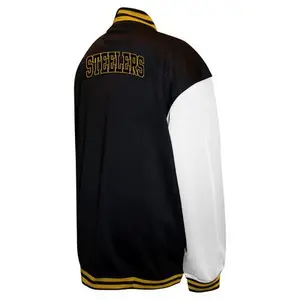 Profile Pittsburgh Steelers Big & Tall Full-snap Varsity Jacket