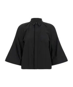 Sacai Wide-sleeve Shirt - Black