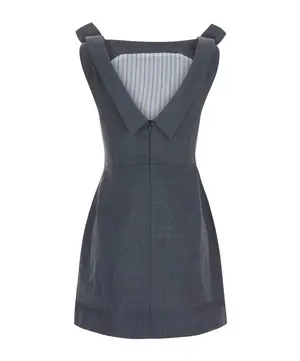 SHUSHU/TONG Bow-strap Sleeveless Dress