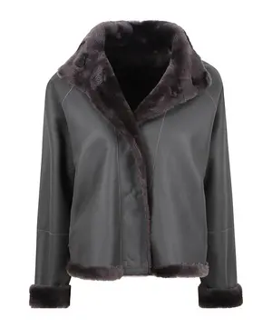ARMA Long-sleeve Leather Jacket