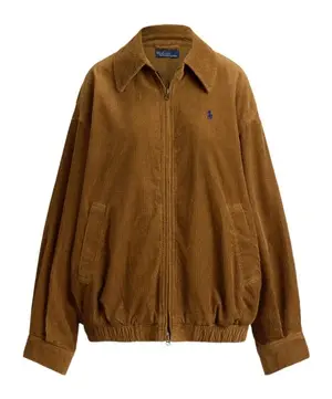 Ralph Lauren Corduroy Windbreaker Jacket - Tan