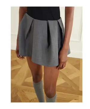 SHUSHU/TONG Pleated Mini Skirt