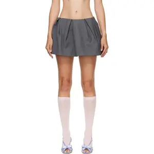 SHUSHU/TONG Pleated Mini Skirt