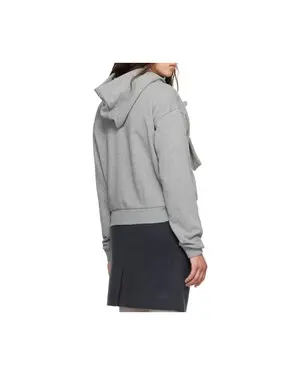 SHUSHU/TONG Cotton Bow Detail Hoodie