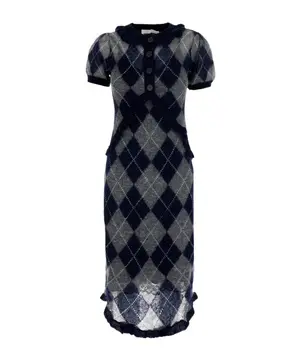 SHUSHU/TONG Short Sleeve Knit Dress