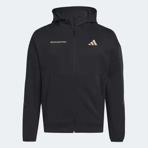 Adidas Washington Huskies Z.n.e Full-zip Hoodie - Black