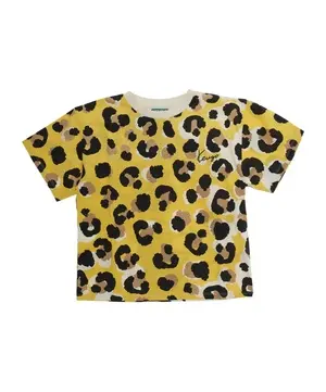 Kenzo Leopard-print T-shirt - Multicolor