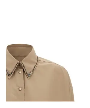 Fabiana Filippi Embellished Long Sleeve Shirt