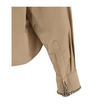 Fabiana Filippi Embellished Long Sleeve Shirt