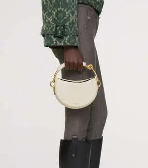 Burberry Calfskin Bridle Clutch Bag