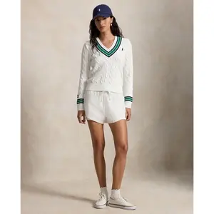 Ralph Lauren Us Open Cotton Cricket Sweater