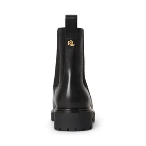 Ralph Lauren Allyson Calfskin Bootie