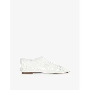 Steve Madden Mino Leather Shoes - White/oth