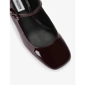 Steve Madden Darcey Patent-leather Mary-jane Courts