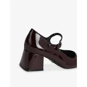 Steve Madden Darcey Patent-leather Mary-jane Courts