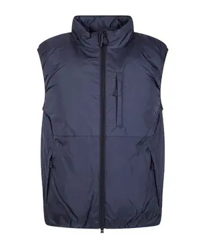 Aspesi Quilted Zip-up Gilet - Grey