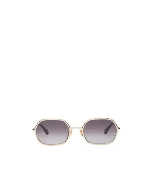 Chloé Twotone Square Sunglasses - Gray