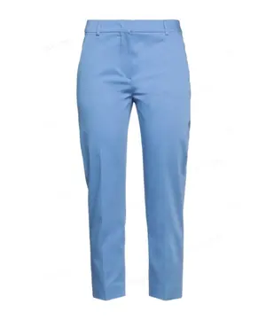Max Mara Solidcolor Casual Trousers - Blue