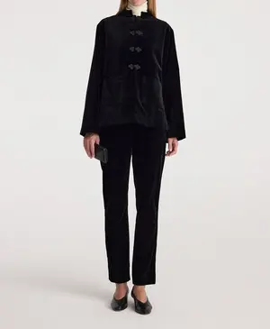 RÓHE Pankou Closure Velvet Jacket