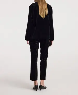 RÓHE Pankou Closure Velvet Jacket