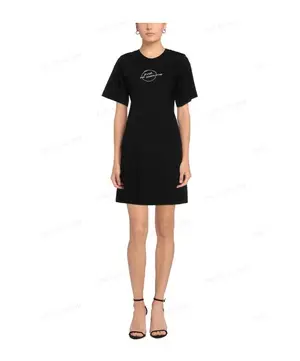 DIESEL® Minimalist Solidcolor Tshirt Dress