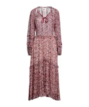Isabel Marant Étoile Printed Long Sleeve Maxi Dress - No