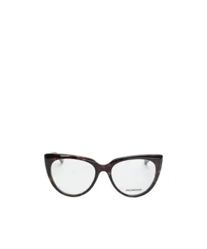 Balenciaga Cateye Shaped Glasses - Brown